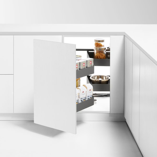 Magic Corner For Kitchen Cabinets | Magic Corner Dimensions - NUOMI