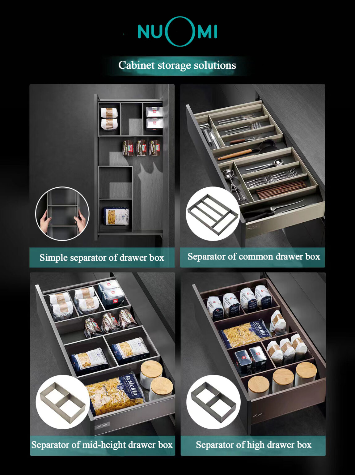 NUOMI SIMPLE SERIES DRAWER BOX | NUOMI HOME INTELLIGENT TECHNOLOGY.,LTD