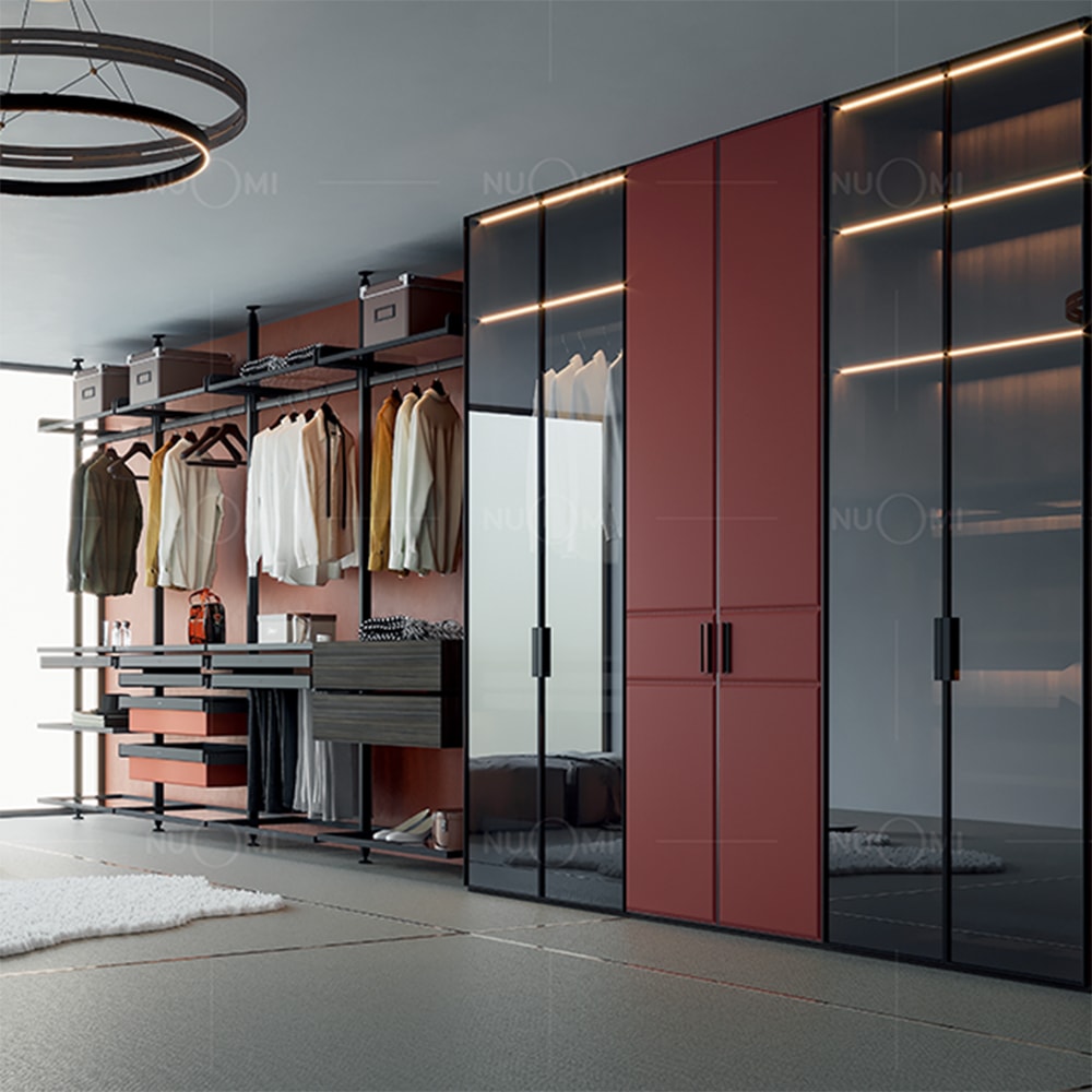 Cloakroom Aluminium | Aluminium Closet Unit - NUOMI