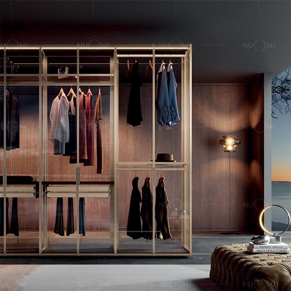 Cloakroom Aluminium | Aluminium Closet Unit - NUOMI