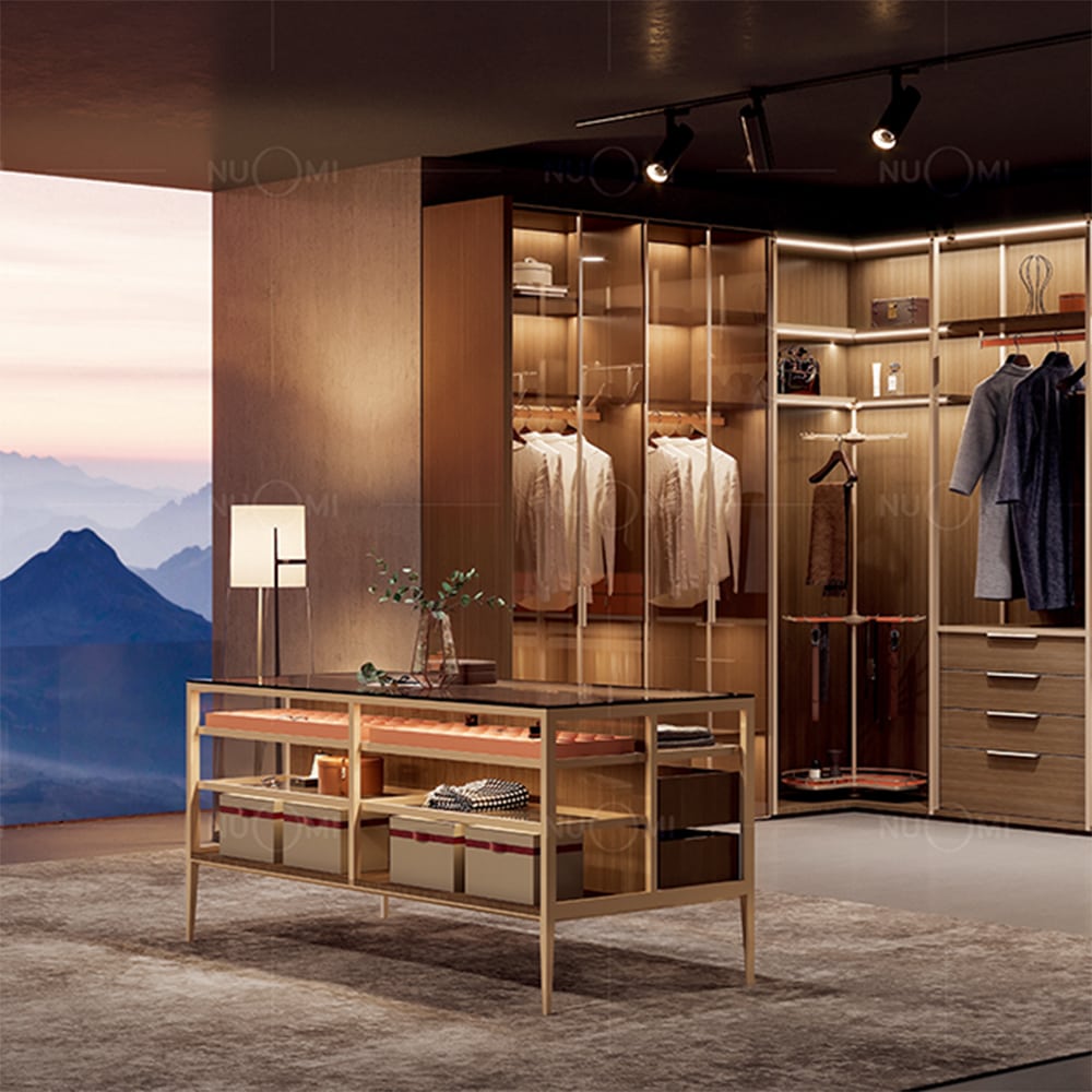 Cloakroom Aluminium | Aluminium Closet Unit - NUOMI